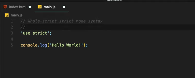 script의 async 와 defer, 'use strict'